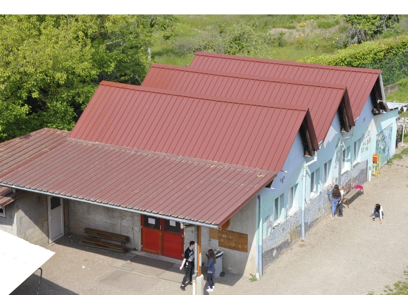 Un nouveau toit pour le réfectoire ! | Établissement Scolaire Privé Daniel