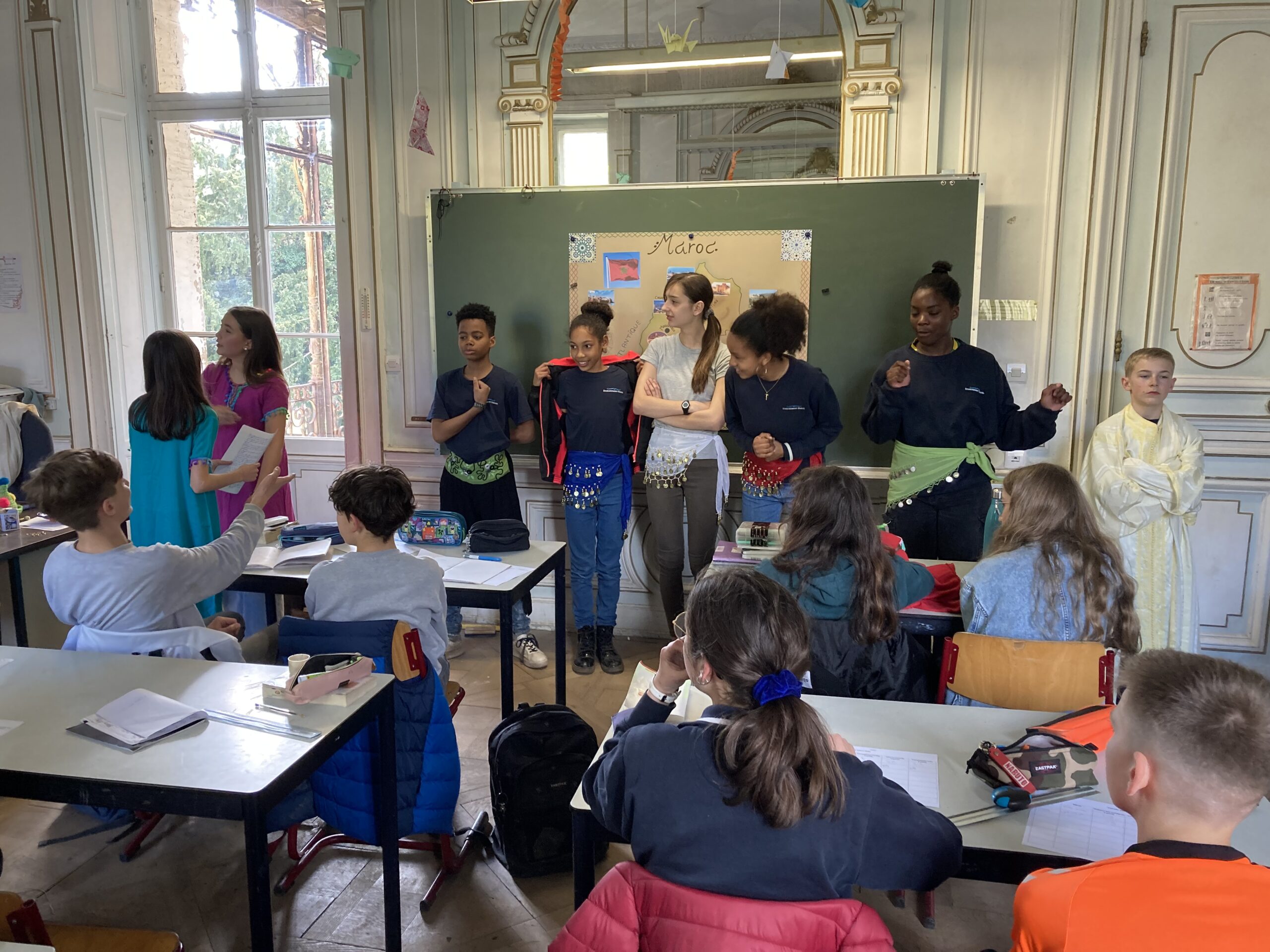 Exposé des élèves de 5ème sur le Maroc | Établissement Scolaire Privé Daniel